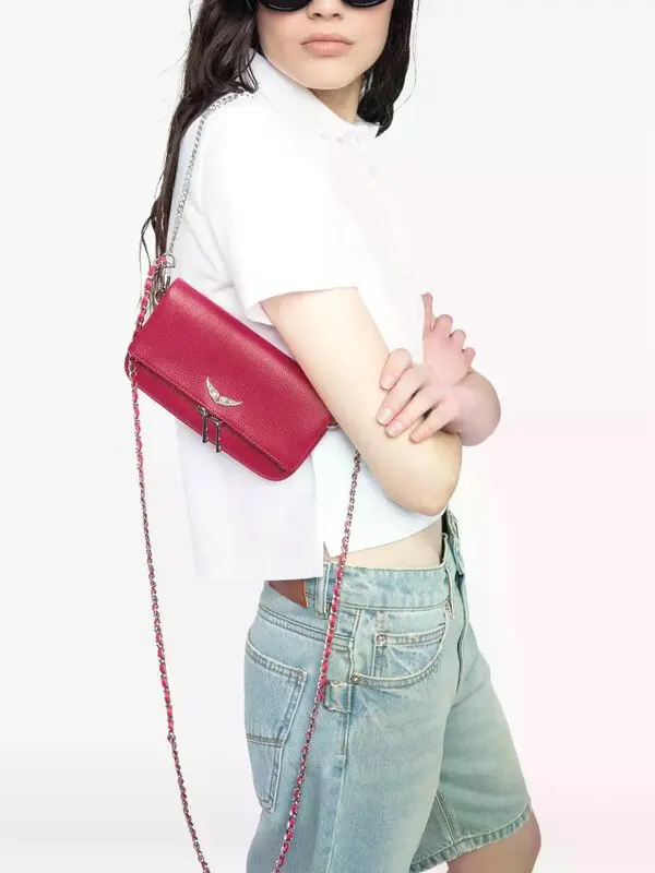 Zadig&Voltaire Rock Mini Clutch - Red