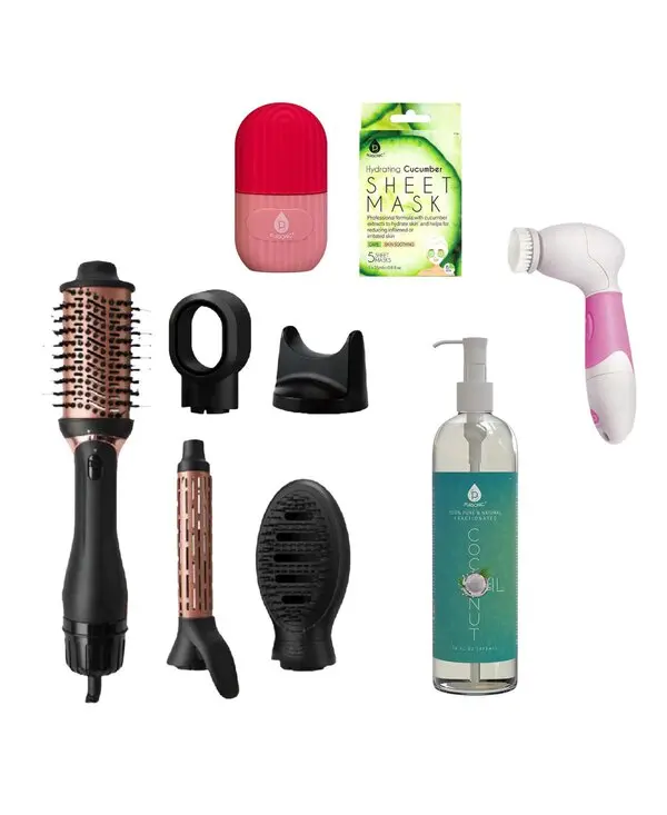 PURSONIC Ultimate Self-care Bundle – Ice Cube Facial Roller - White