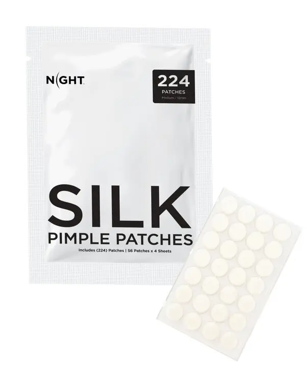 NIGHT Hydrocolloid Over Pimple Patches – 224 Ct Mega Pack - Transparent