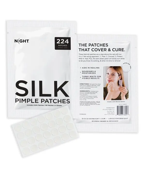 NIGHT Hydrocolloid Over Pimple Patches – 224 Ct Mega Pack