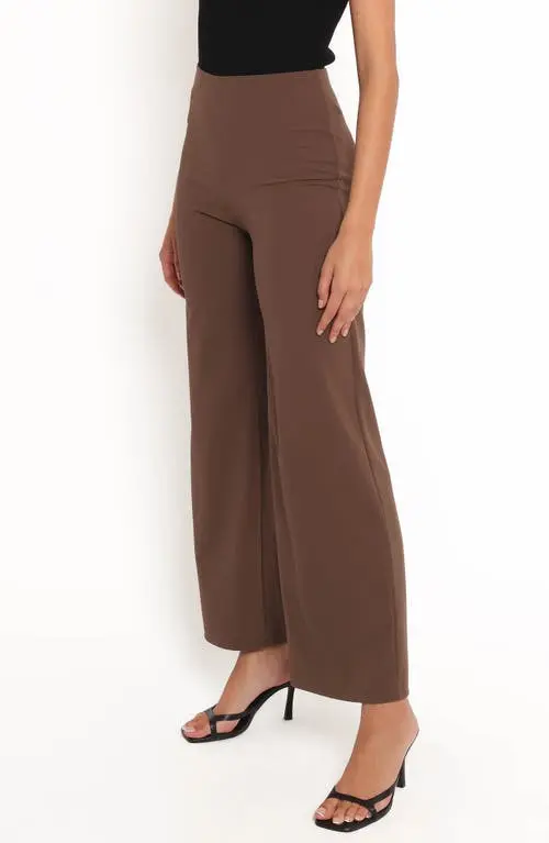 PETAL & PUP Colette High-waist Wide-leg Trousers