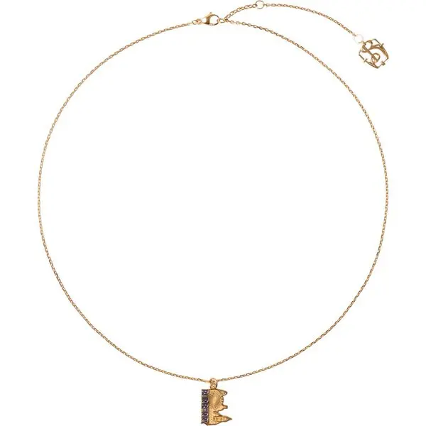 Burberry London Skyline Charm Necklace - Gold/multicolour