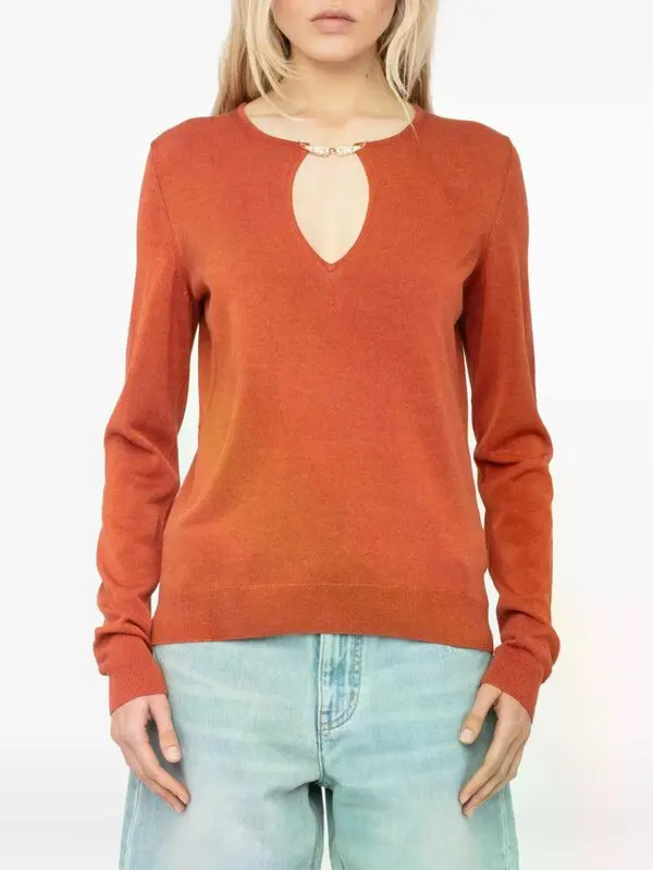 Zadig&Voltaire Sayan Sweater - Orange