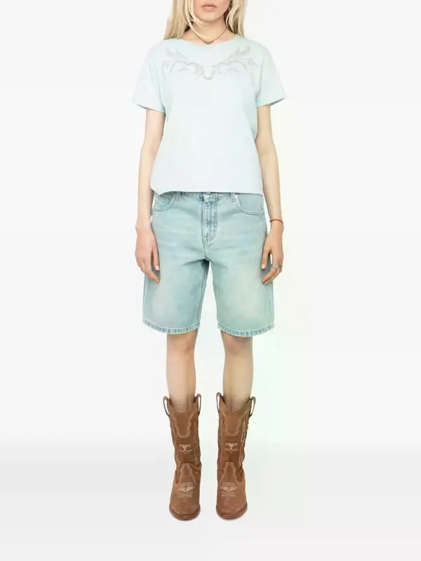 Zadig&Voltaire Alys T-shirt - Blue