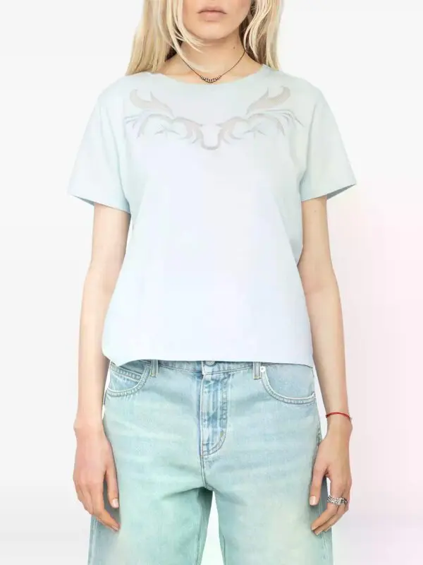 Zadig&Voltaire Alys T-shirt - Blue