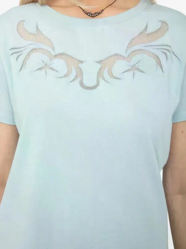 Zadig&Voltaire Alys T-shirt - Blue