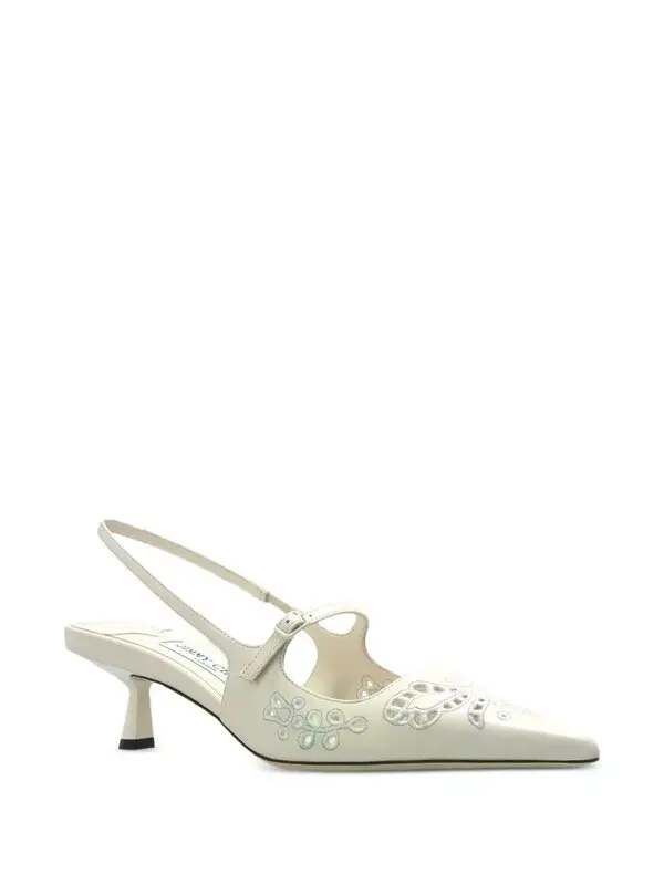 JIMMY CHOO Didi Slingback Pumps - Neutrals