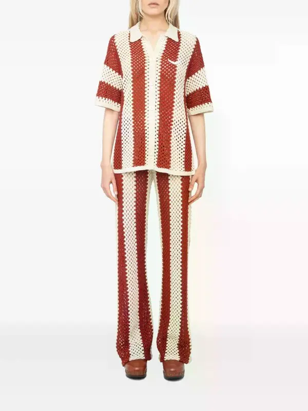 Zadig&Voltaire Crochet-knit Cardigan - Red