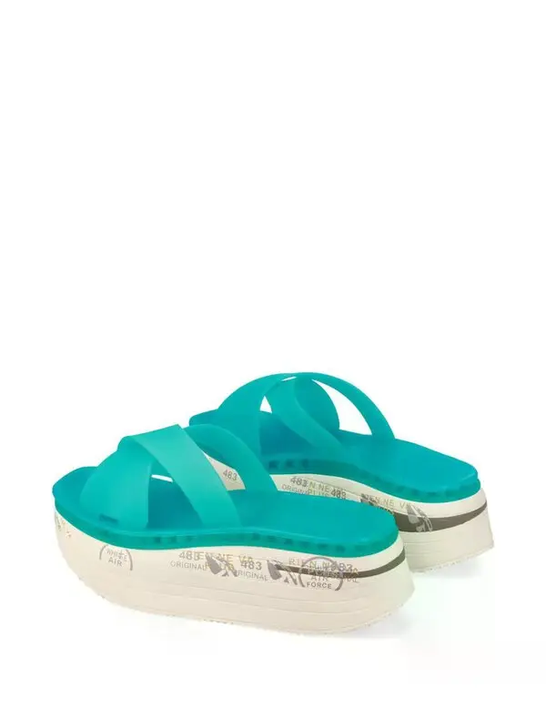 Premiata Moura Slides - Green