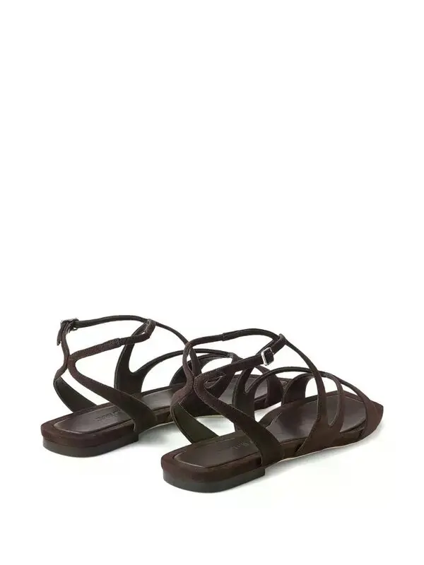 JIMMY CHOO Ayla Sandals - Brown