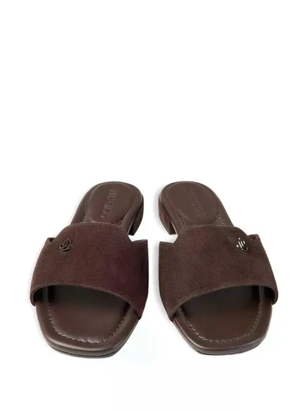 JIMMY CHOO Dina Sandals - Brown