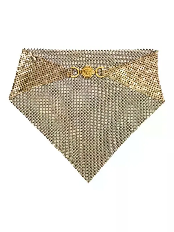 Versace Chainmail Scarf - Gold