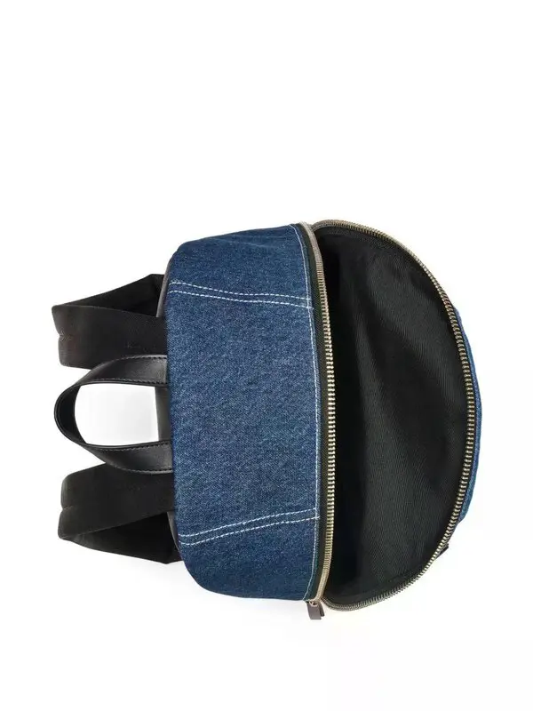 Marc Jacobs The Colourblock Denim Backpack - Blue