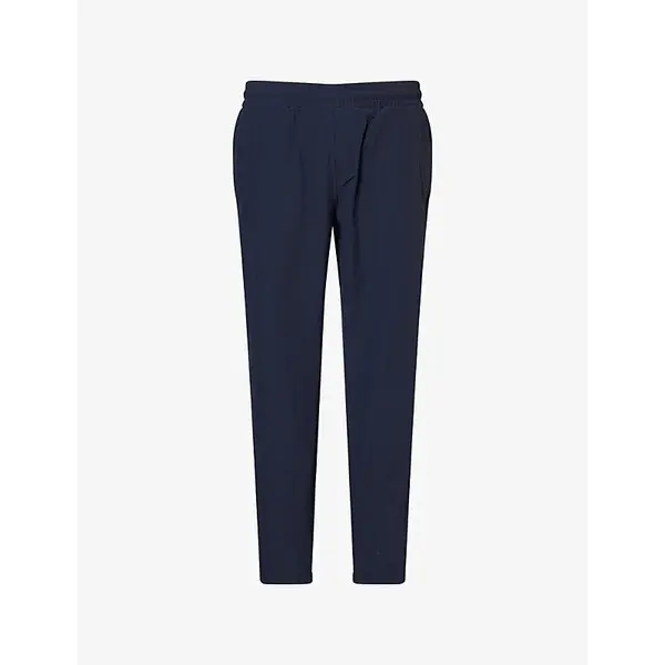 ARNE Active Technical Tapered-leg Stretch-woven Trousers - Navy