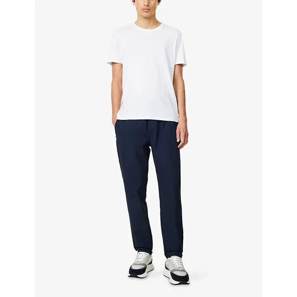 ARNE Active Technical Tapered-leg Stretch-woven Trousers - Navy