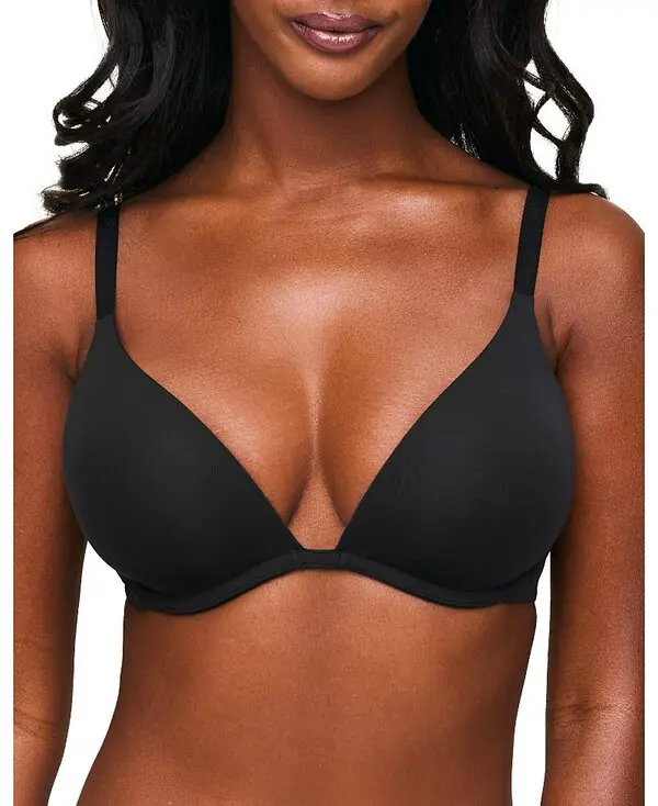 ADORE ME Natalya Push Up Plunge Bra - Black