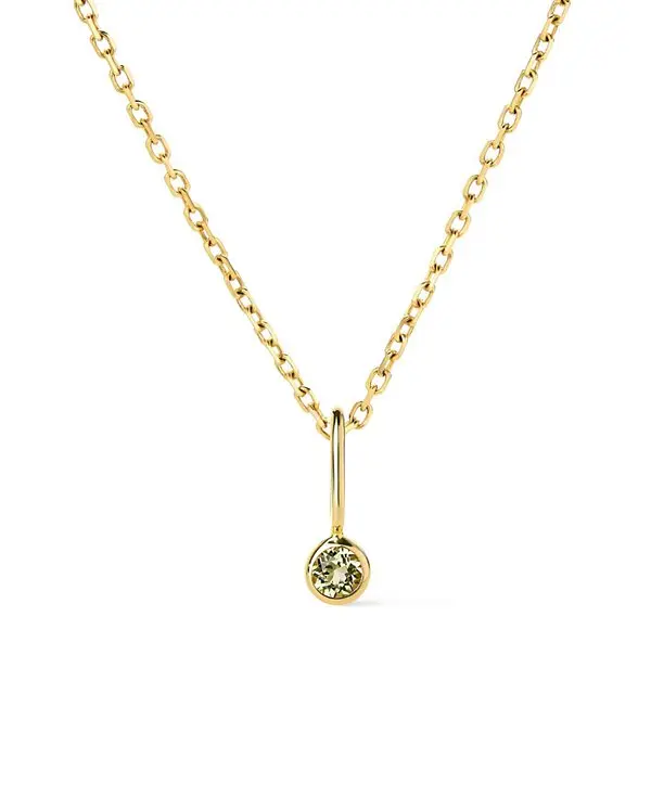 ANA LUISA Birthstone Necklace - Peridot