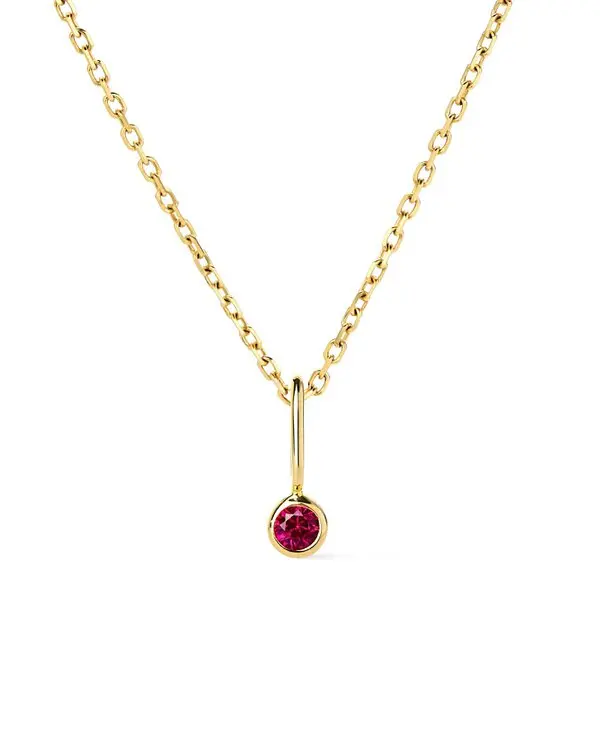 ANA LUISA Birthstone Necklace - Ruby