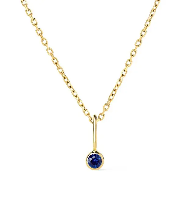 ANA LUISA Birthstone Necklace - Sapphire