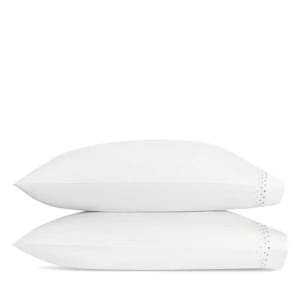 MATOUK Dorothy King Pillowcase, Pair - Natural Ombre