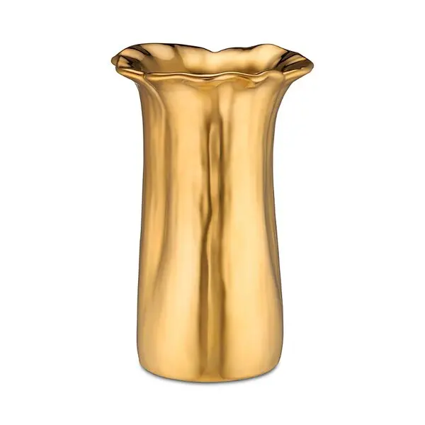 Aerin Valera Small Vase - Gold