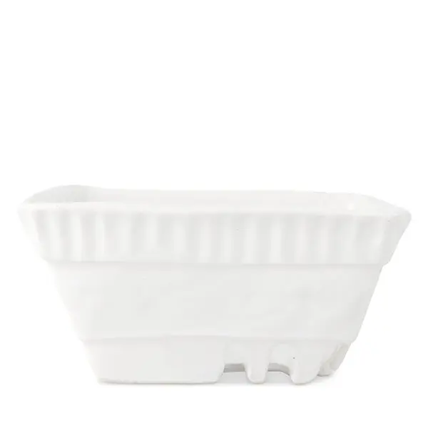 VIETRI Pietra Serena Colander - White