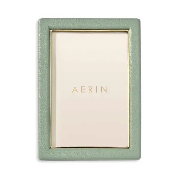Aerin Piero Leather Frame, 4 X 6