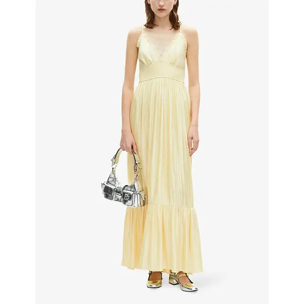 the kooples gold dress The Kooples ROBE - Cocktail dress / Party dress - antic gold/gold-coloured