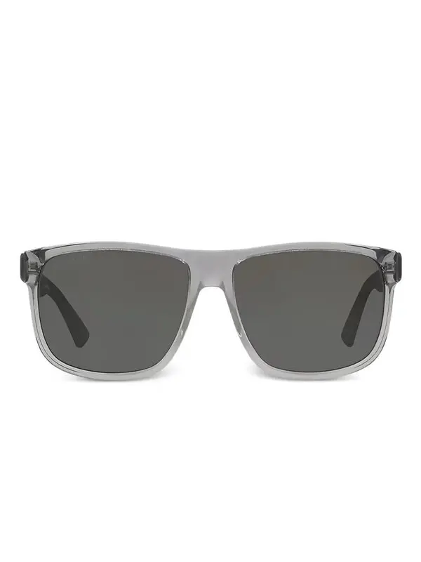 Gucci Square-frame Sunglasses - Black
