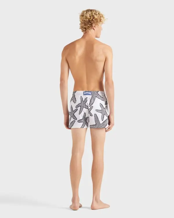 Vilebrequin Starlette Mdb Manta Short Swim Trunks - White