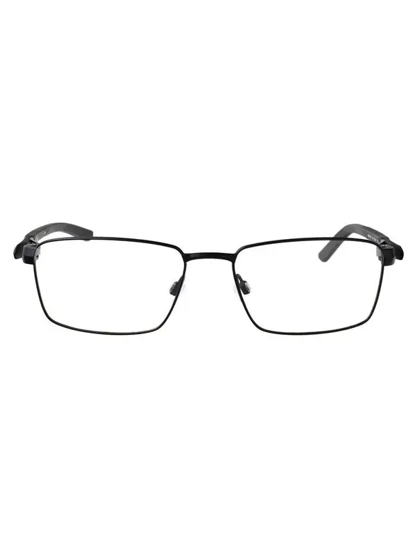 Nike Rectangle Full Rim Eyeglasses - Satin Black/anthracite