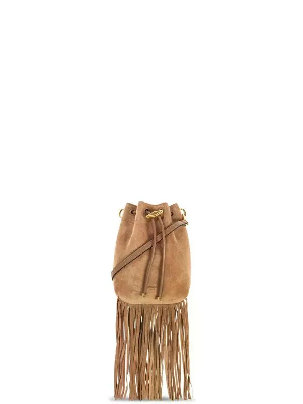 JIMMY CHOO Bon Bon Bucket Bag - Brown