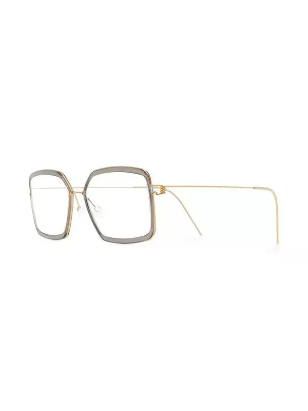 LINDBERG Square-frame Optical Glasses