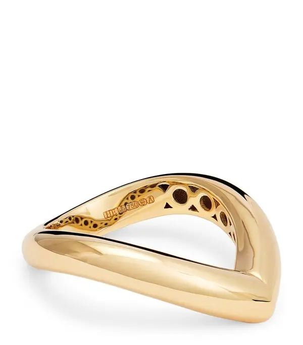 ENGELBERT Drop Link Ring - Gold