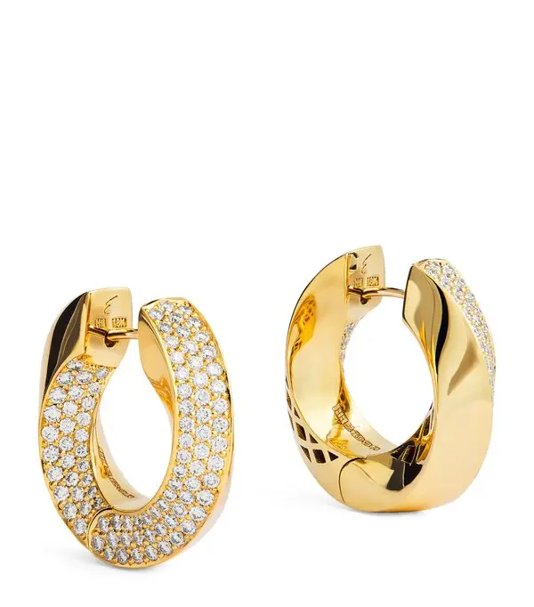 ENGELBERT Aurea Spira Creoles Earrings - Gold