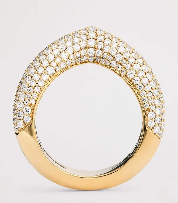 ENGELBERT Drop Link Diamond Ring