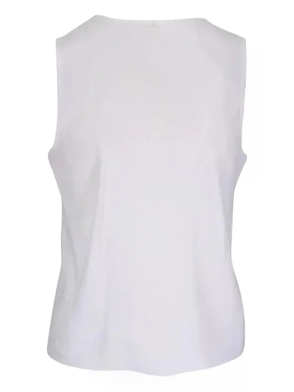 PETER COHEN Asymmetric-collar Sleeveless Top