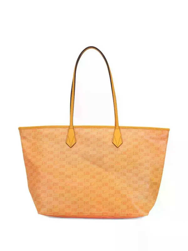 Moreau Monogram-patterned Tote Bag - Orange