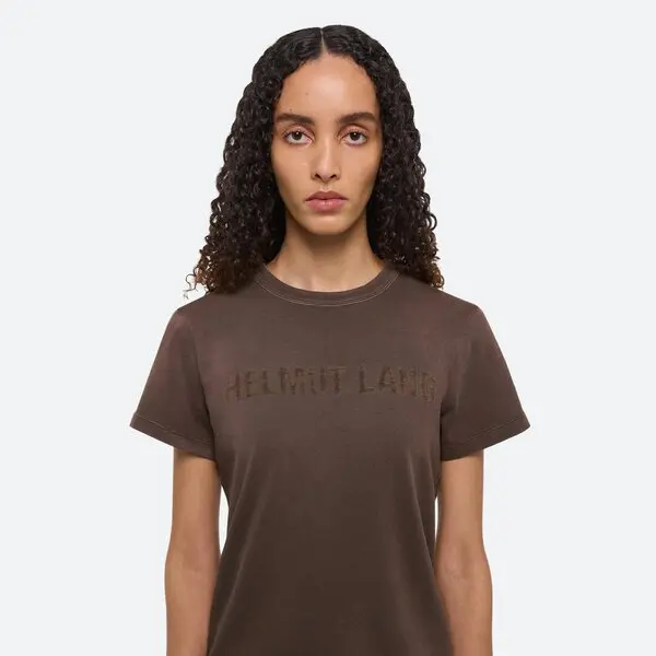 Helmut Lang Slim Fit Tee - Espresso