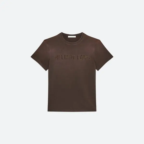 Helmut Lang Slim Fit Tee - Espresso