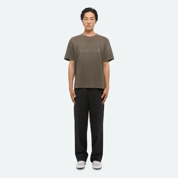 Helmut Lang Laser Logo Tee - Moss