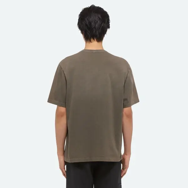 Helmut Lang Laser Logo Tee - Moss