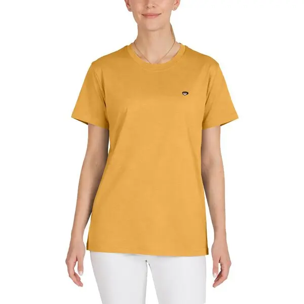 DALIX Jersey Crewneck Tee - Mustard