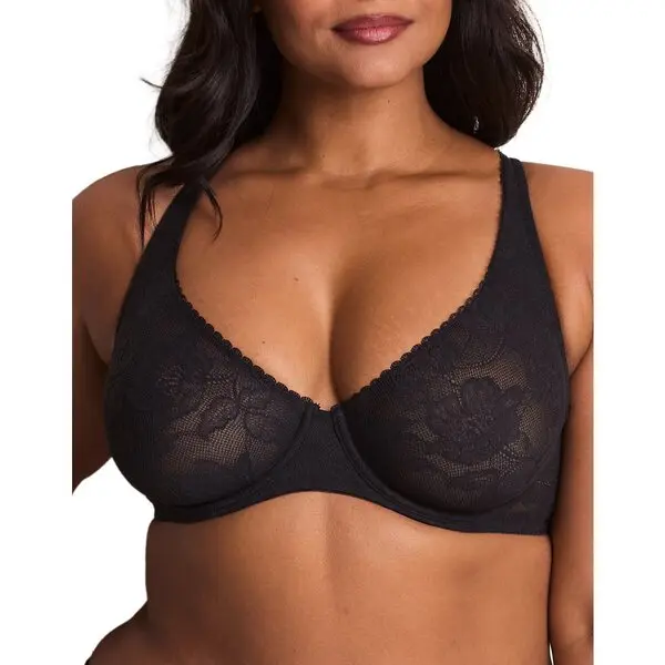 ADORE ME Winona Unlined Full Coverage Bra - Black