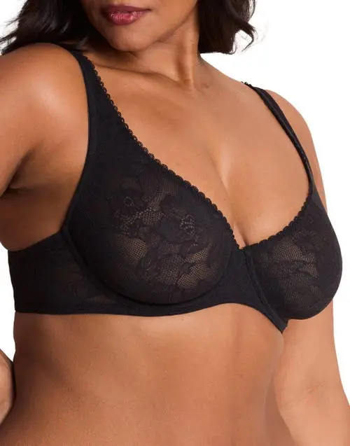 ADORE ME Winona Unlined Full Coverage Bra - Black