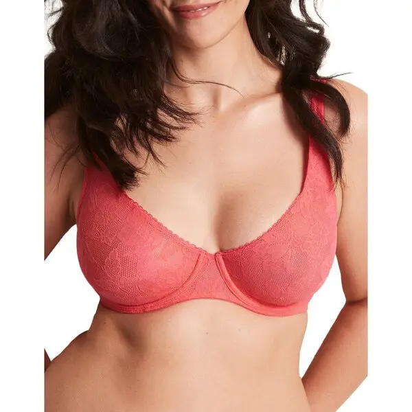 ADORE ME Winona Unlined Full Coverage Bra - Dark Pink