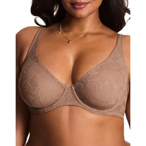 ADORE ME Winona Unlined Full Coverage Bra - Medium Beige