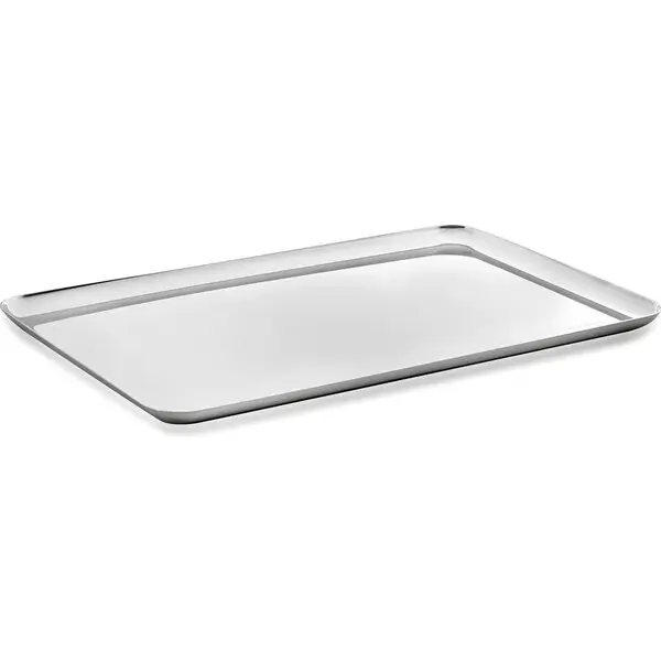 MEPRA Stile Pininfarina Rectangular Tray - Silver - 14.5''