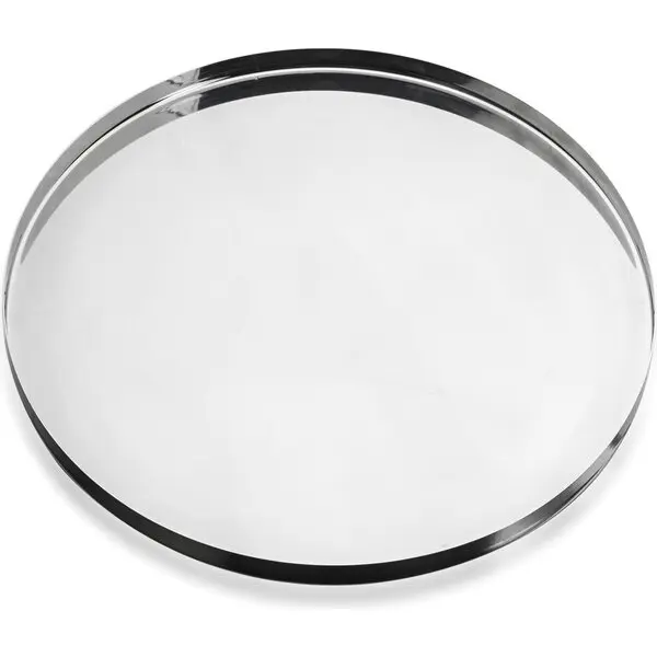 MEPRA Stile Pininfarina Round Tray - Silver