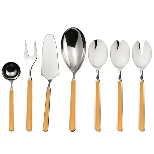 MEPRA Fantasia Serving Set7 Pieces - Mustard